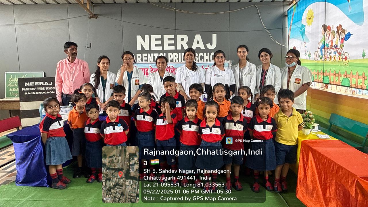 Camp At Neeraj Parents Pride School Jaistambh Chowk Rajnandgaon on 22.9 ...